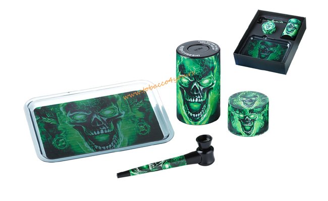 Super Heroes Poklon Set – pajp, mrvilica, štek i podloga – zelena ...