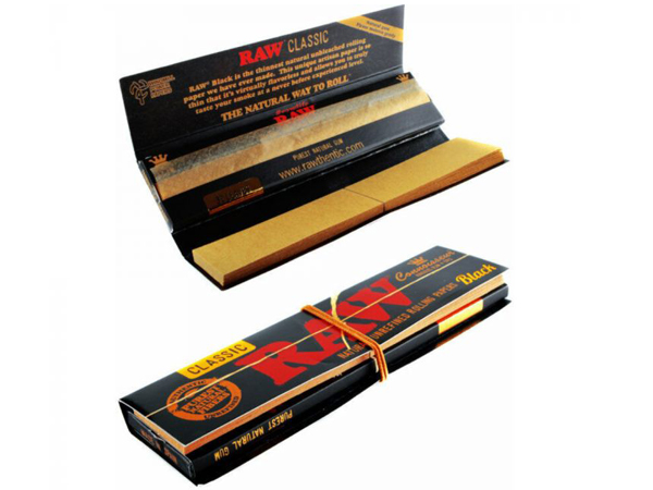 Raw Black Connoisseur KS Slims + flopovi - Samson STRK