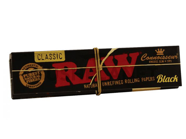 Raw Black Connoisseur KS Slims + flopovi - Samson STRK